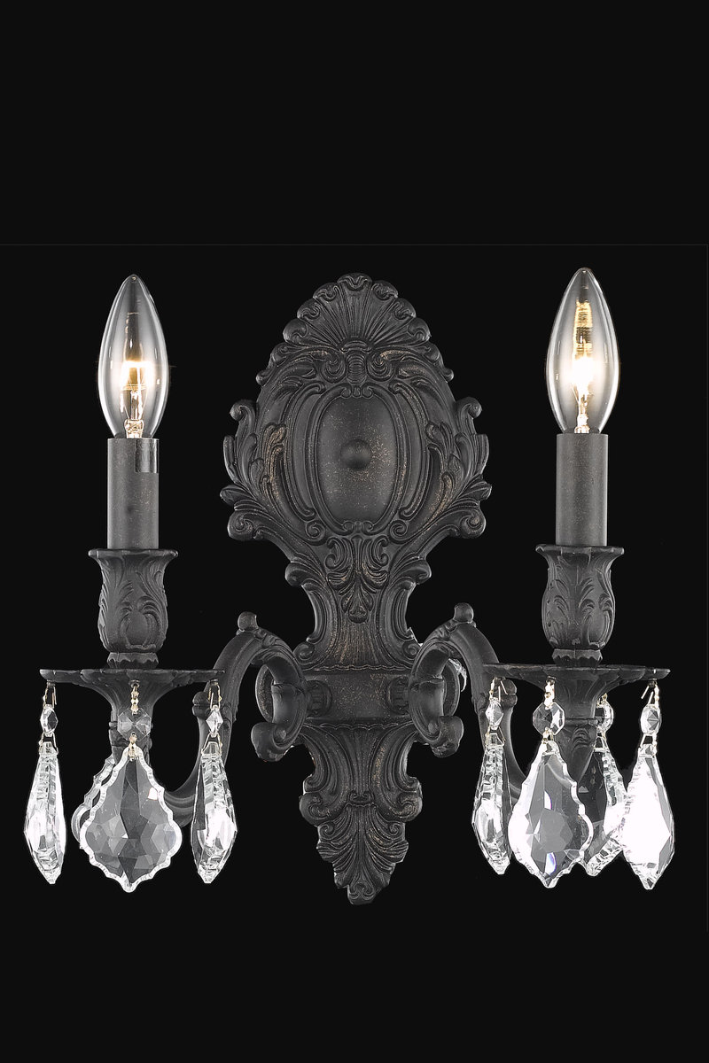 Lark Manor Aadyn 2 - Light Dimmable Candle Wall Light & Reviews ...