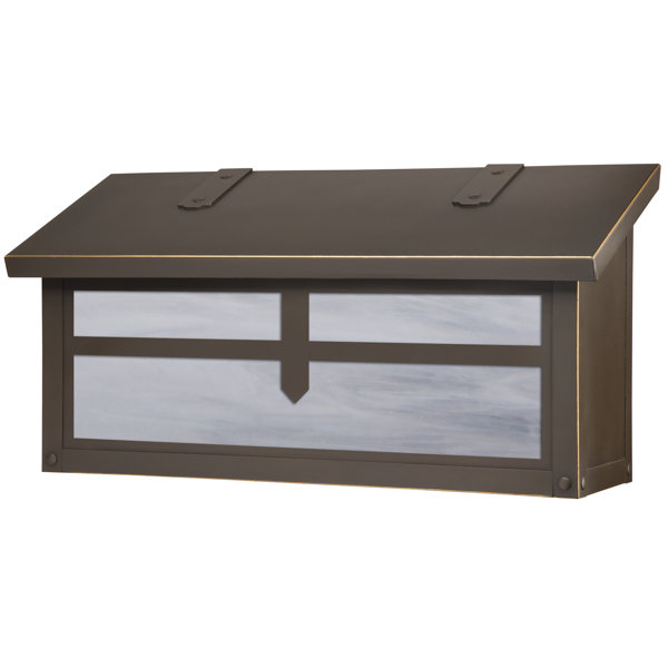 America's Finest Lighting Company Arrow Wall Mounted Mailbox | Wayfair