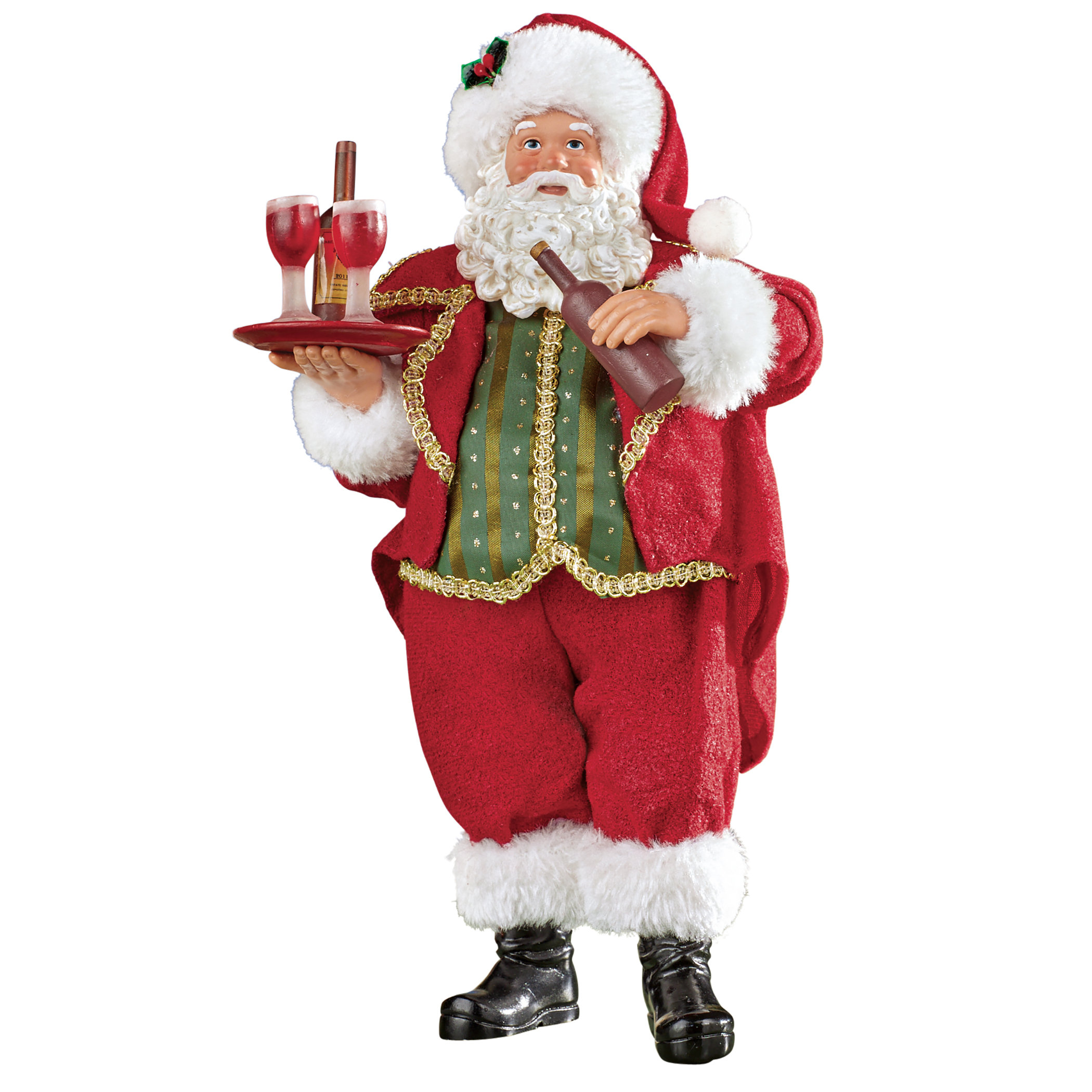 The Holiday Aisle® Wine Serving Santa & Reviews | Wayfair