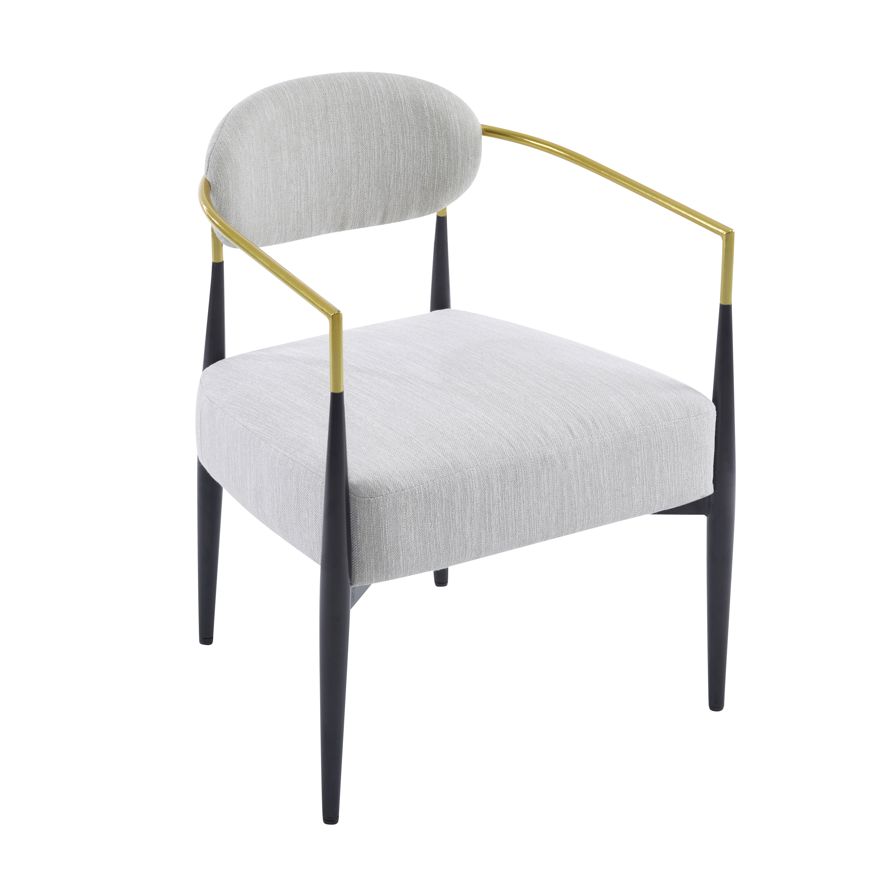 Wade Logan Terrell Fabric Upholstered Accent Armchair - Wayfair Canada