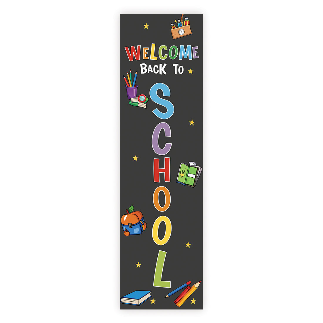 Koyal Wholesale 13X48 Inch Welcome Back To School Banner Colorful ...