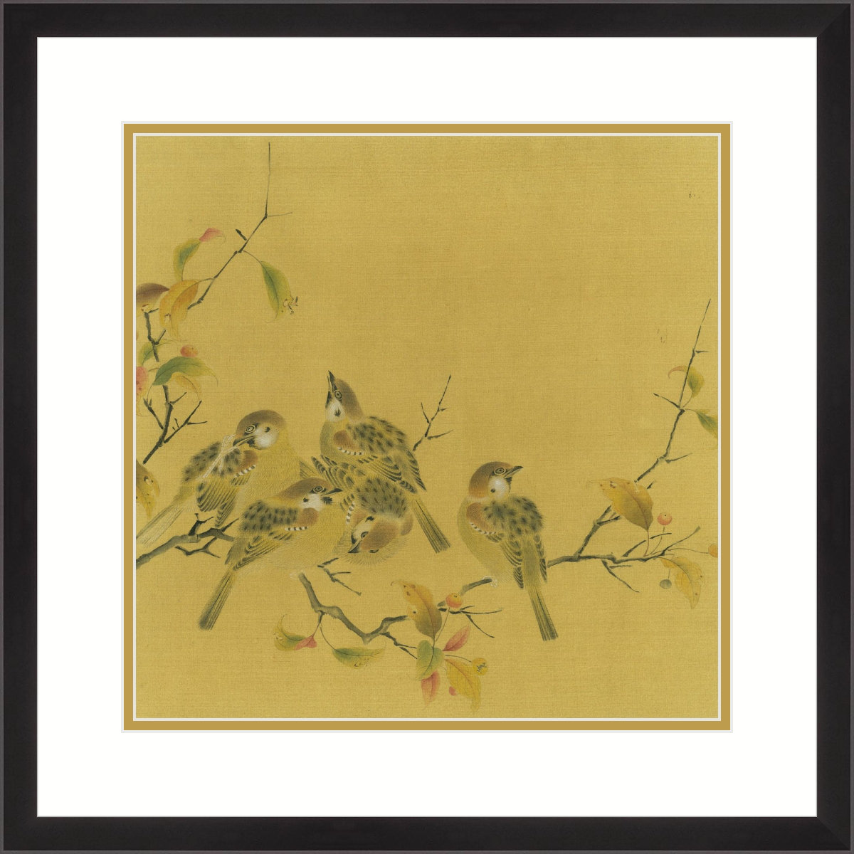 Luminance Arts Tile Sparrows by Xiu Yitang - Single Picture ...