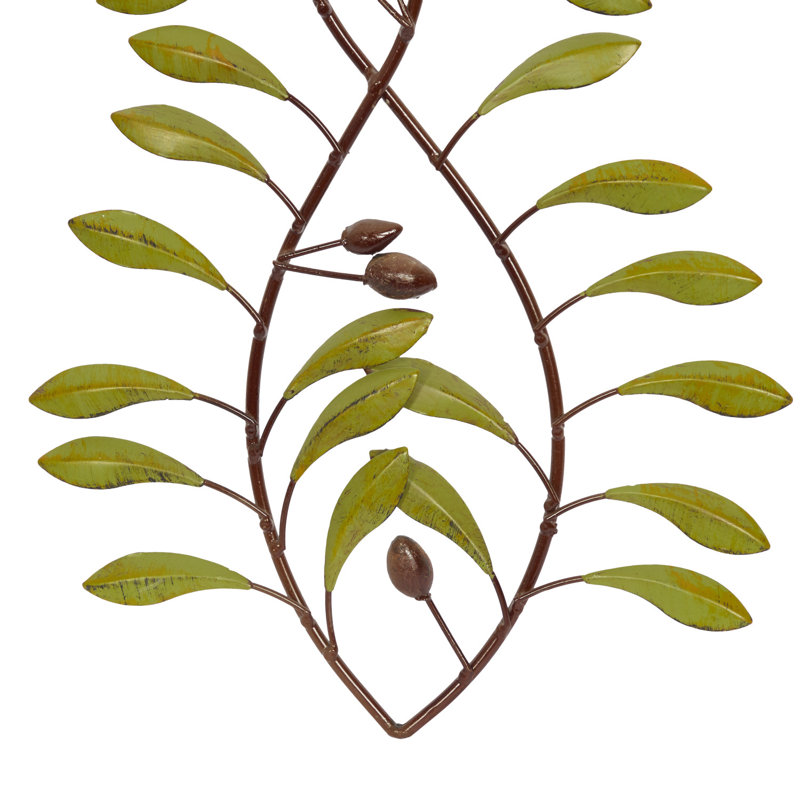 August Grove® Metal Plants & Flowers Wall Decor & Reviews | Wayfair