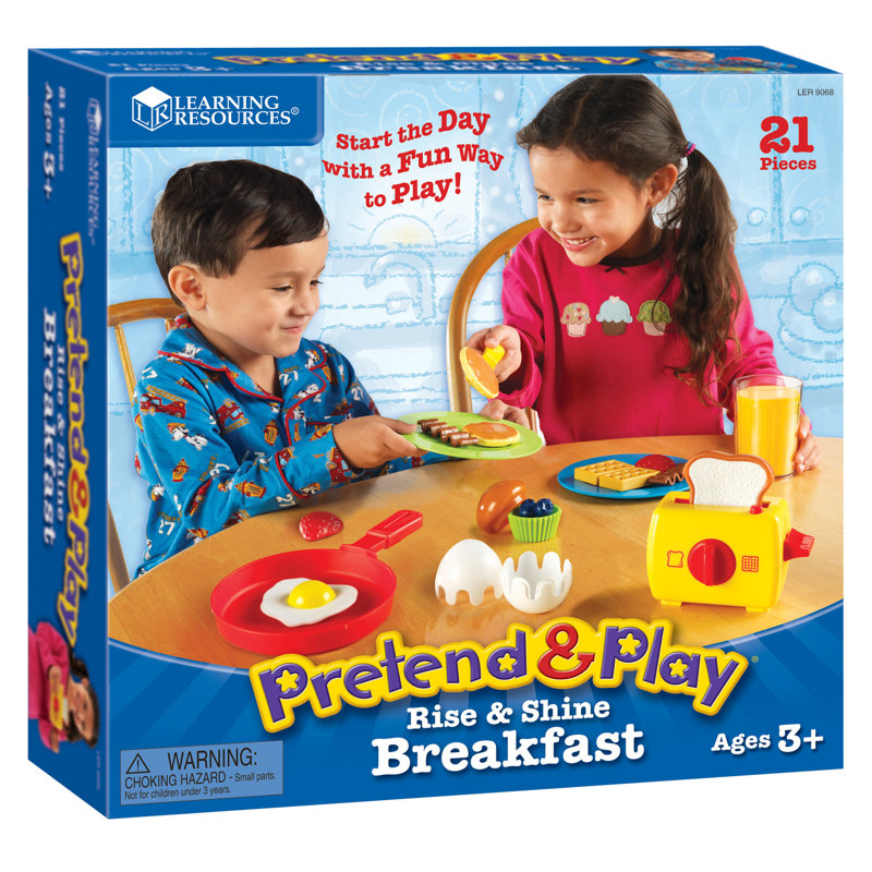 Learning Resources Pretend and Play Rise & Shine Breakfast Set ...