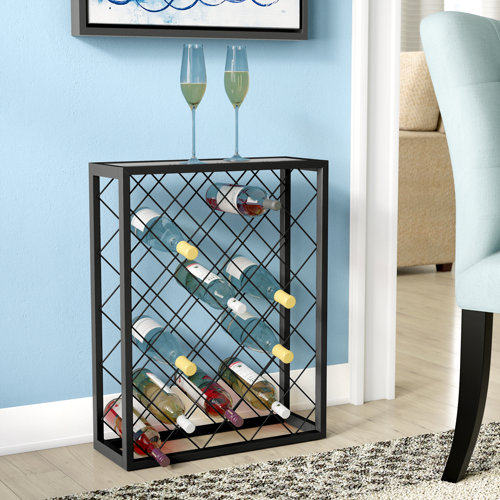 Metal Wine Racks You'll Love | Wayfair