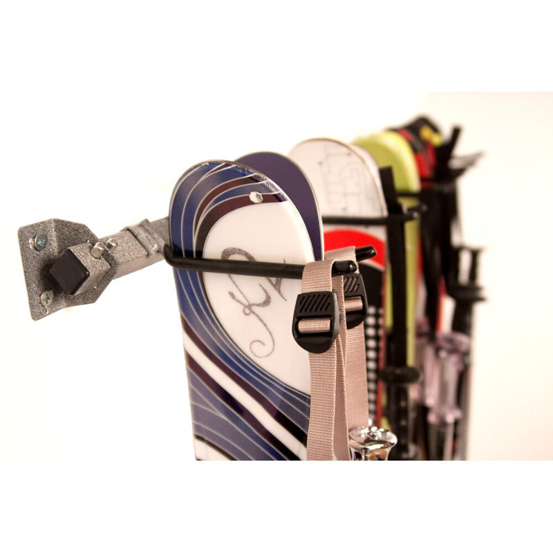 Monkey Bar Storage 6 Ski Storage Wall Mounted Rack & Reviews | Wayfair