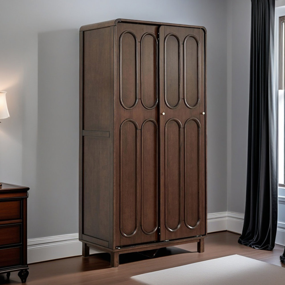 Parttlion American style light retro wardrobe - Wayfair Canada