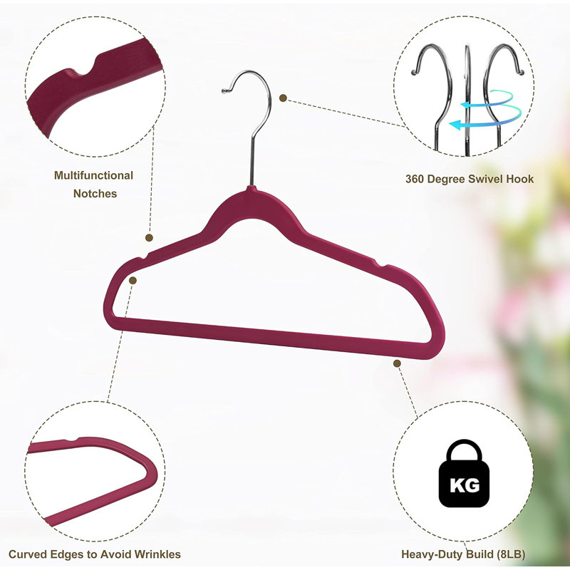 Quality Hangers Plastic Standard Hanger | Wayfair