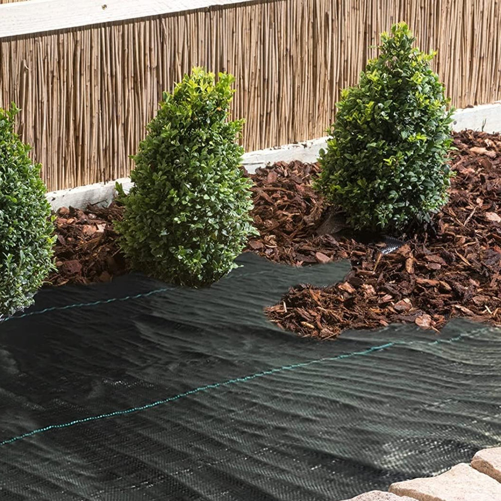 Dakota Fields Weed Barrier Landscape Fabric Heavy Duty 3FT X 100FT Weed ...