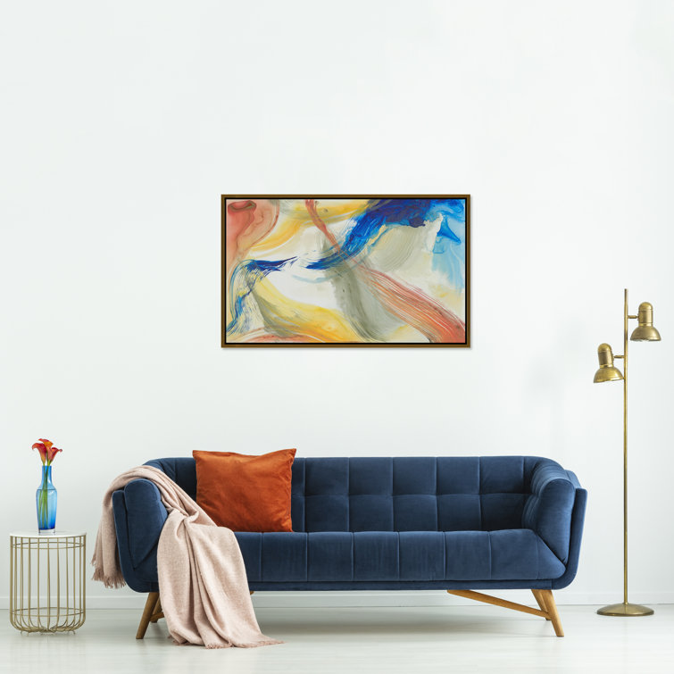 Chelsea Art Studio Victor Ryan Blues I Framed On Canvas by Victor Ryan ...