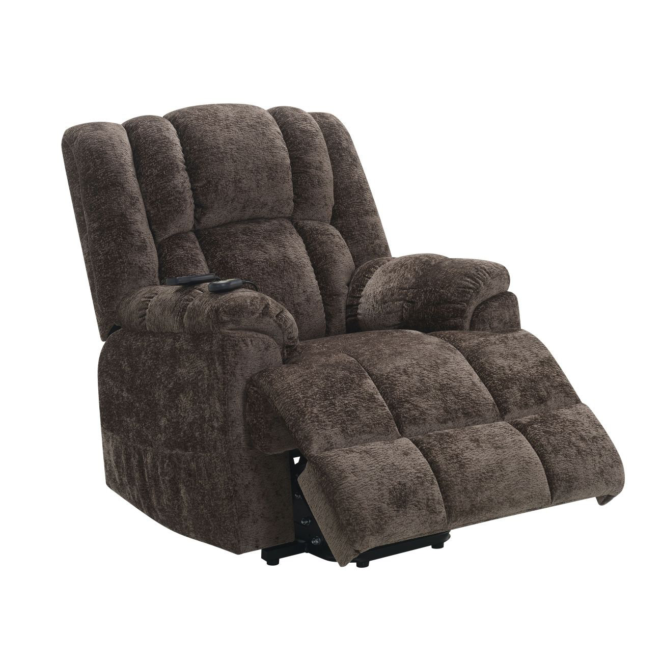 One Allium Way® Pacay Chenille Power Motion Recliner With Lift, Heating ...