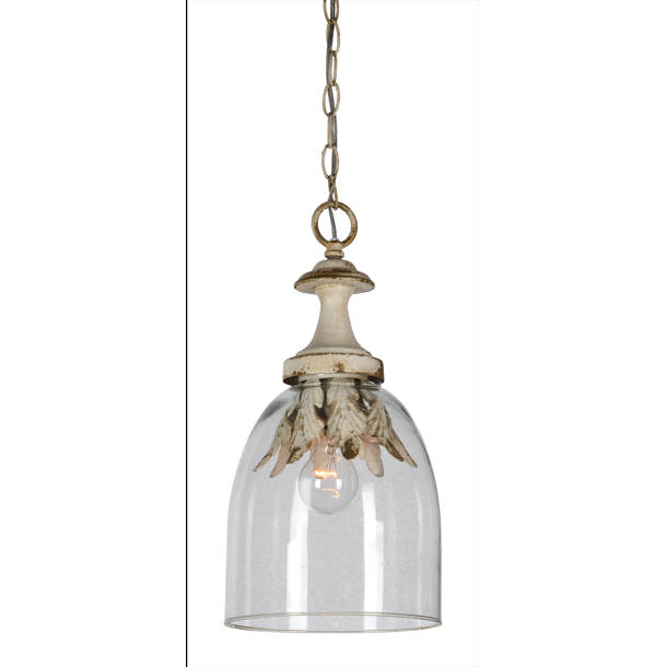 Sand & Stable Selby 1 - Light Cottage White Single Pendant & Reviews ...