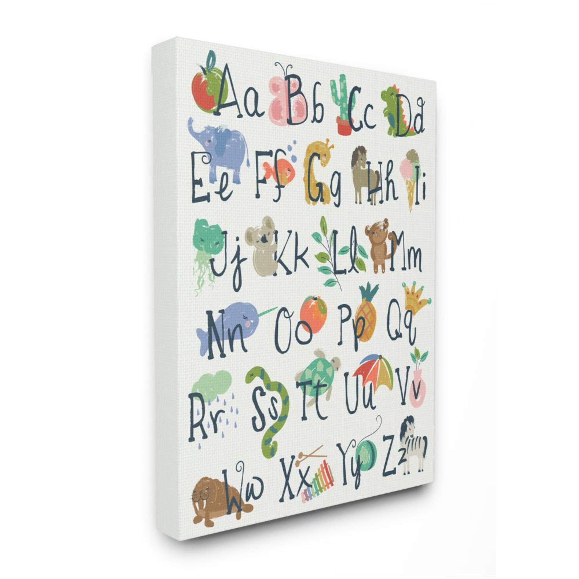 Harriet Bee Kids' Safari Animal Alphabet Colourful Illustrations by ...