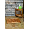 Tortuga Outdoor Teak indoor/outdoor shower mat & Reviews | Wayfair