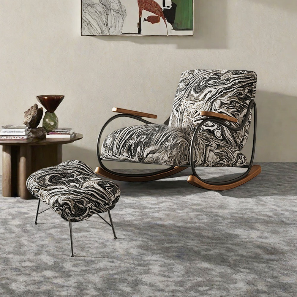 Elegant Home Furnishings.s Sledge Type Ergonomic Single Leisure Rocking ...