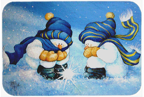 The Holiday Aisle® We Believe in Magic Niam Glass Cutting Board ...