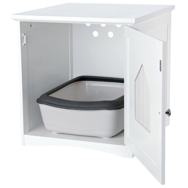 TRIXIE Small Cat Litter Box Enclosure Hide Litter Indoor Cat Home Cat ...