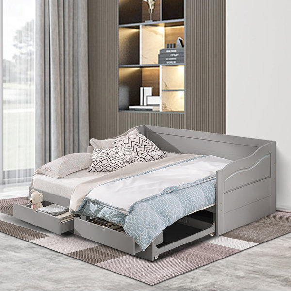 Wildon Home® Ashelly Minimalist Expandable Daybed - Expandable from ...