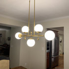 Mercury Row® Palko 5 - Light Dimmable Kitchen Island Modern Linear ...