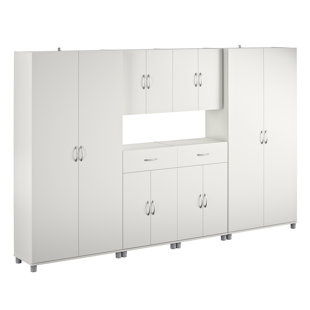 White Garage Storage Cabinets You'll Love | Wayfair