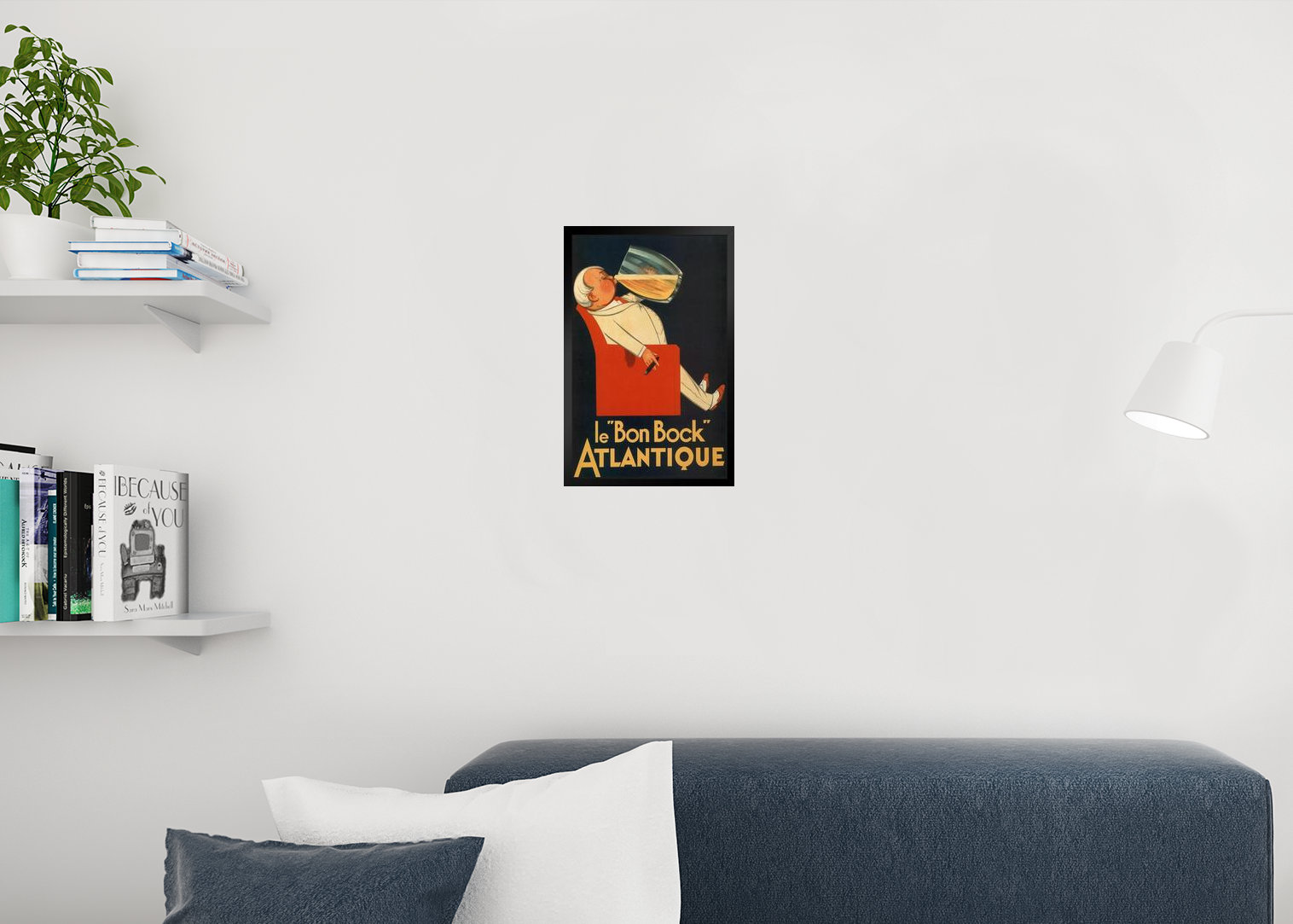 Trinx Le Bon Bock Atlantique Vintage French Beer Liquor Mug ...