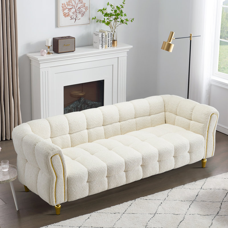 Mercer41 Chesterman 87.01'' Flared Arm Upholstered Sofa & Reviews | Wayfair
