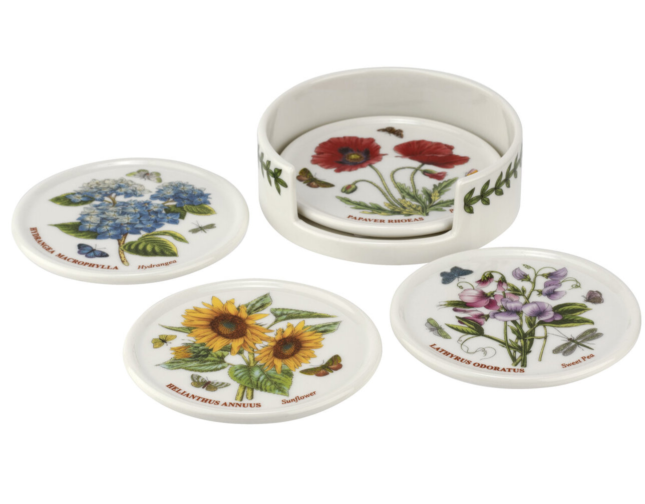 Portmeirion Botanic Garden Ceramic Coaster St W/Hldr & Reviews | Wayfair