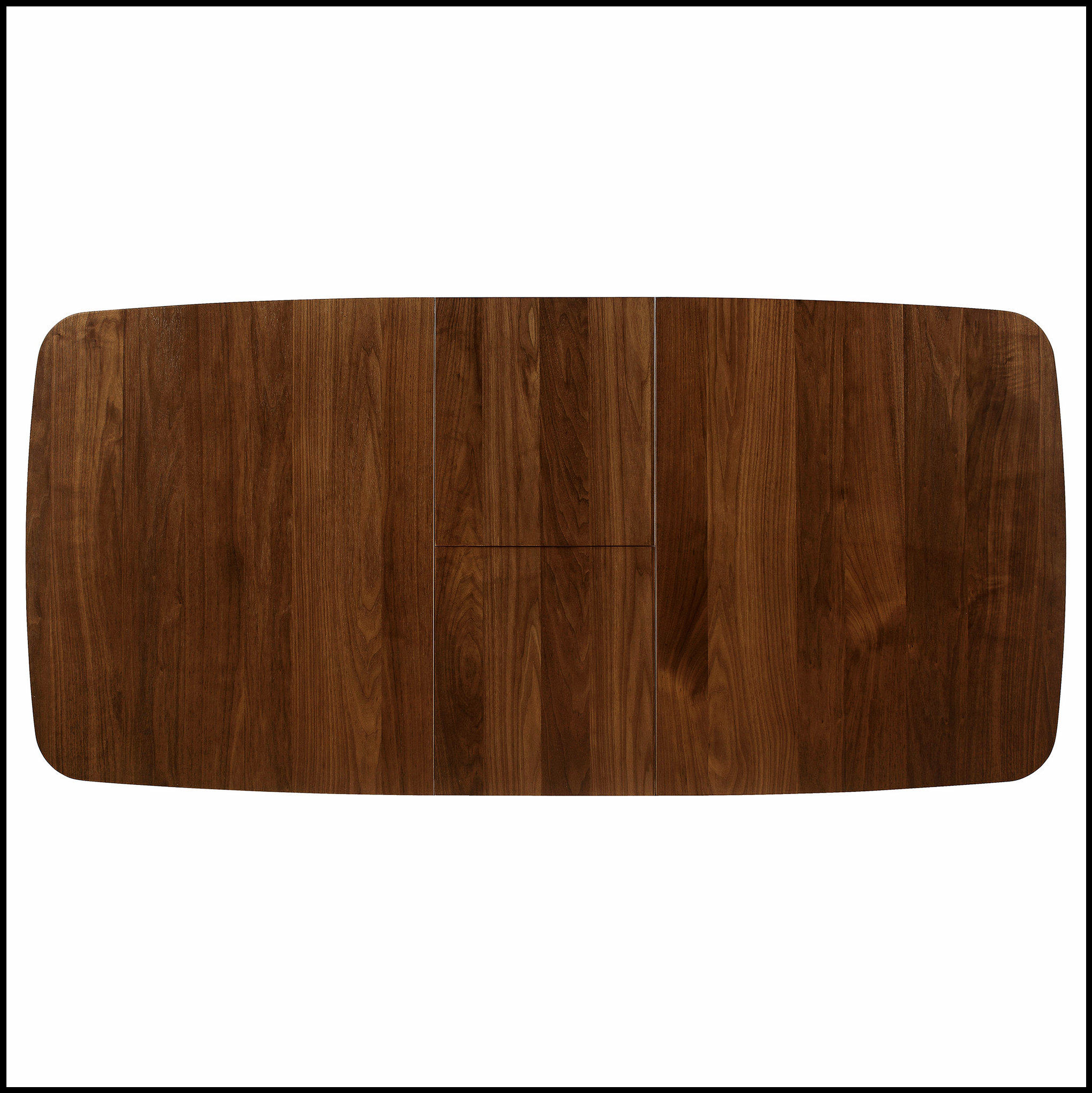 George Oliver Carson Carrington Walnut Extension Leaf Dining Table ...
