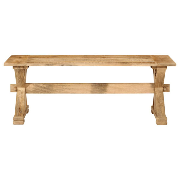 Alpen Home Riston Solid Wood Trestle Coffee Table | Wayfair.co.uk