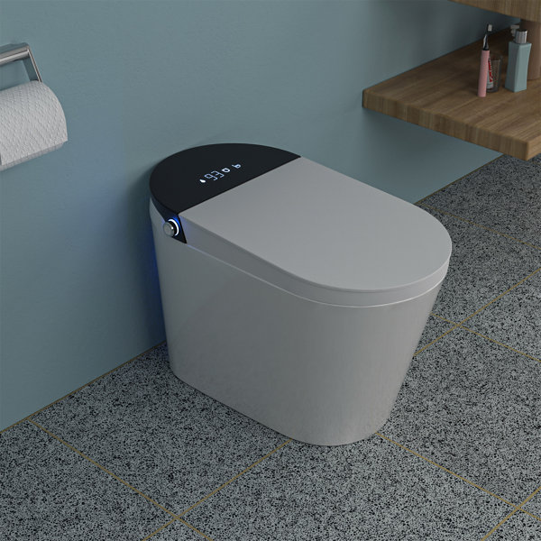 Creationstry Smart Toilet With Bidet Built In, Auto Open & Close ...