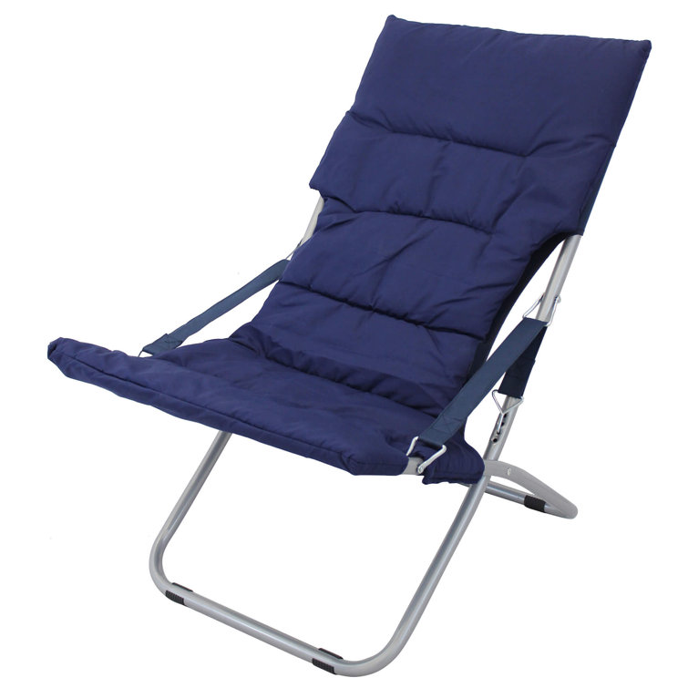 17 Stories Kiash Folding Deck Chair | Wayfair.co.uk