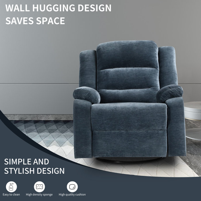 Winston Porter Upholstered Recliner & Reviews | Wayfair