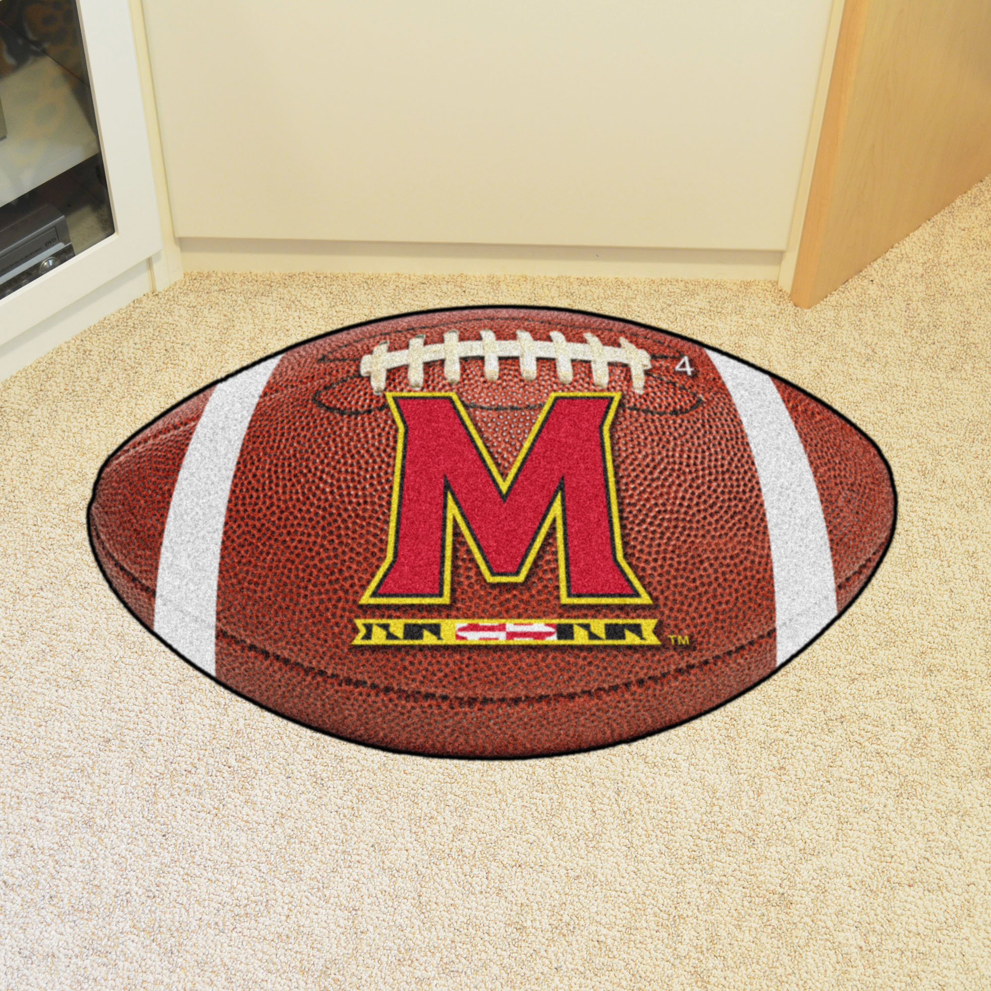 FANMATS NCAA University of Maryland Football Door Mat | Wayfair