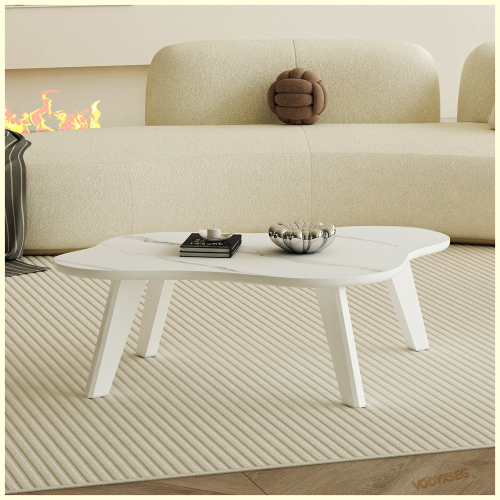 Wrought Studio™ Modern minimalist cloud shape table for living room ...