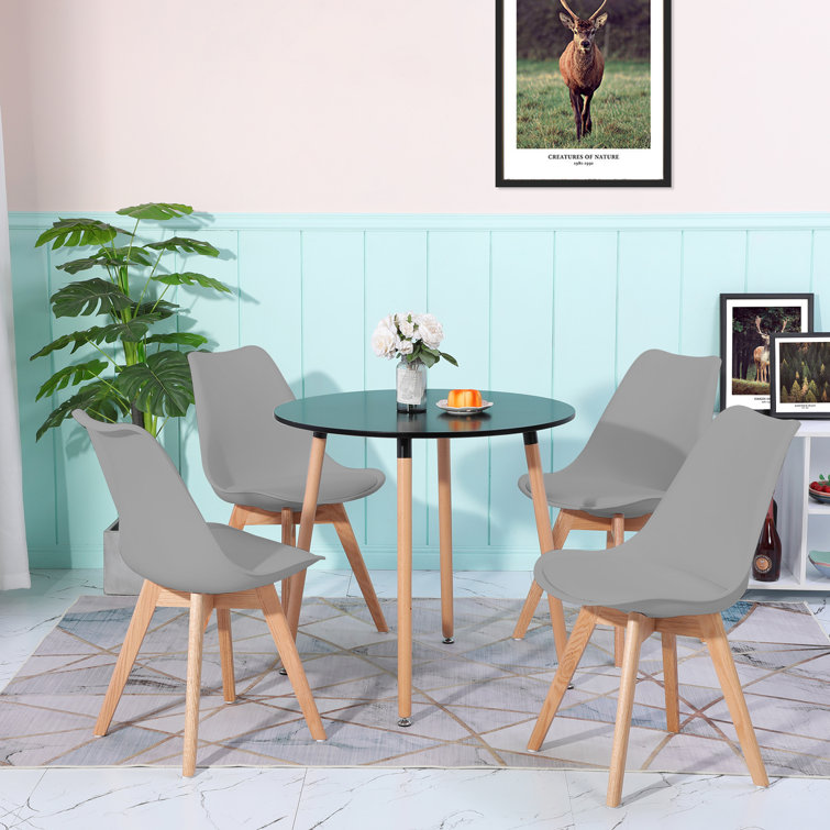 Hykkon 4-Person Dining Table set & Reviews | Wayfair.co.uk