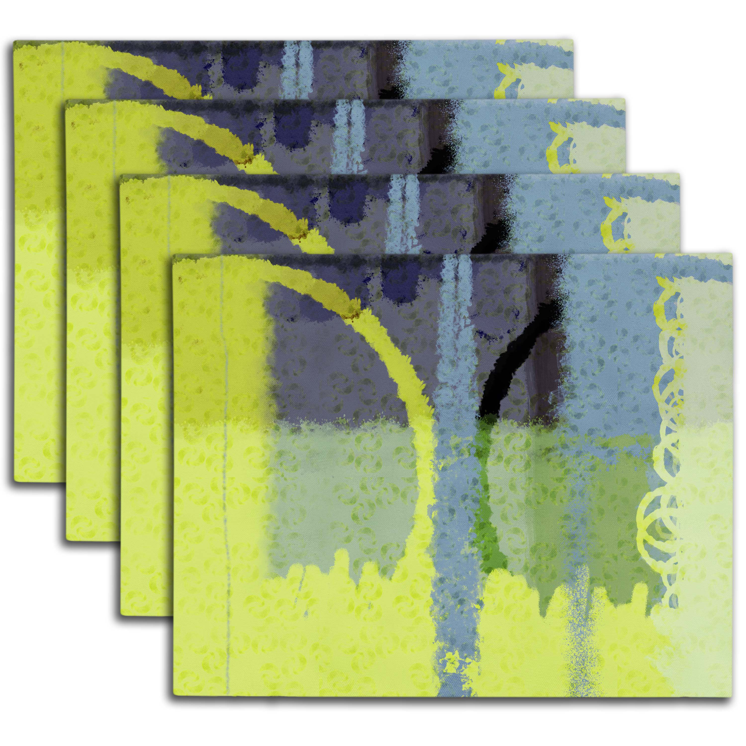 LeRoi Products Polyester Abstract Rectangle Placemat | Wayfair