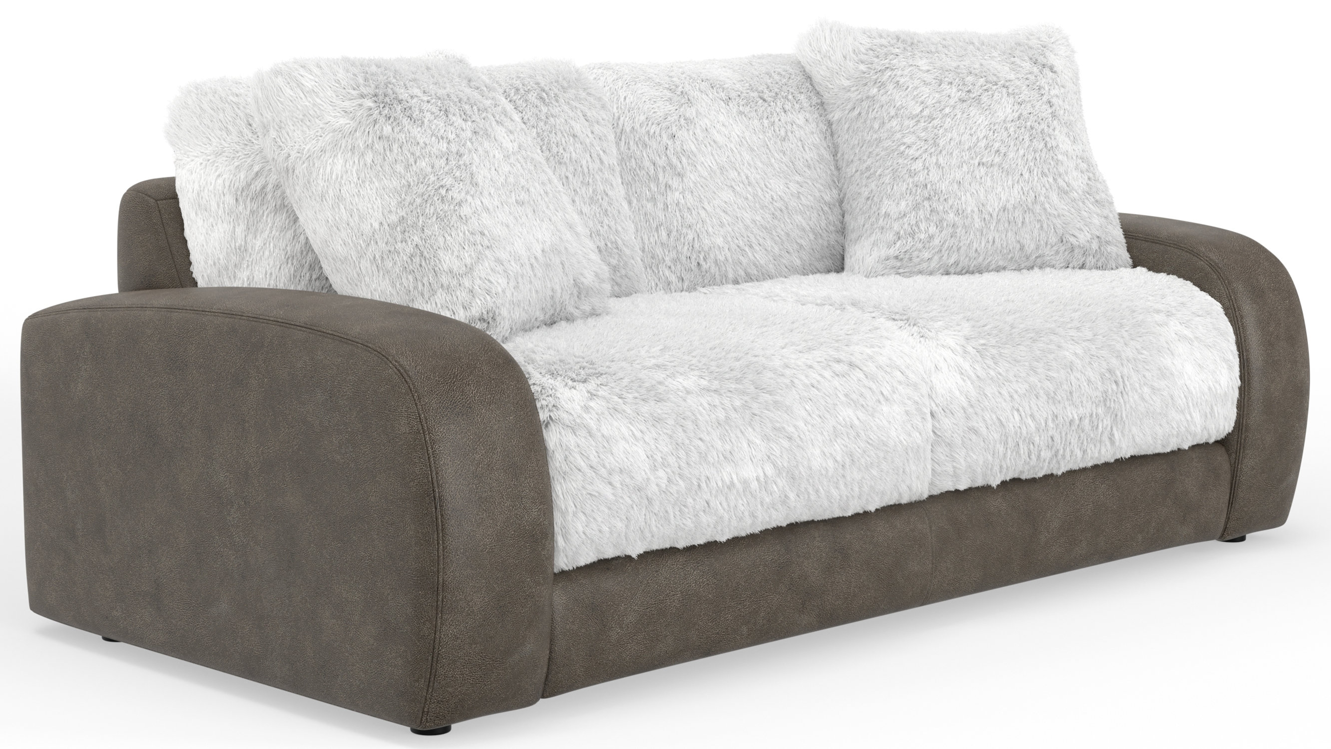 Mercer41 Thylane 89'' Sofa with Cuddler Pocketed Coil Seating | Wayfair