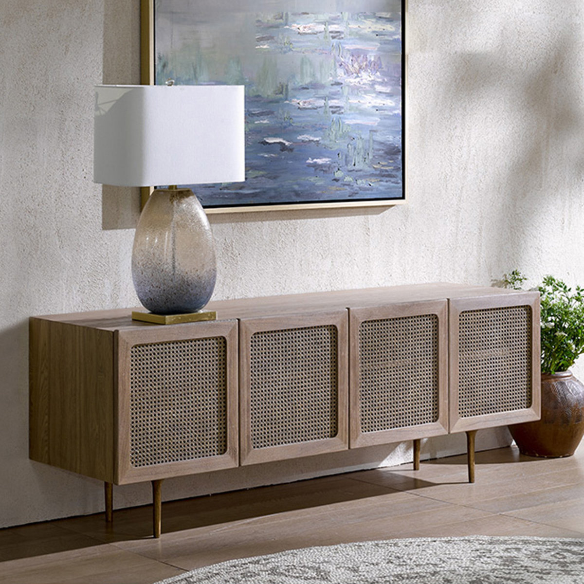 Feel High Pillows 70.87 Media Console - Wayfair Canada