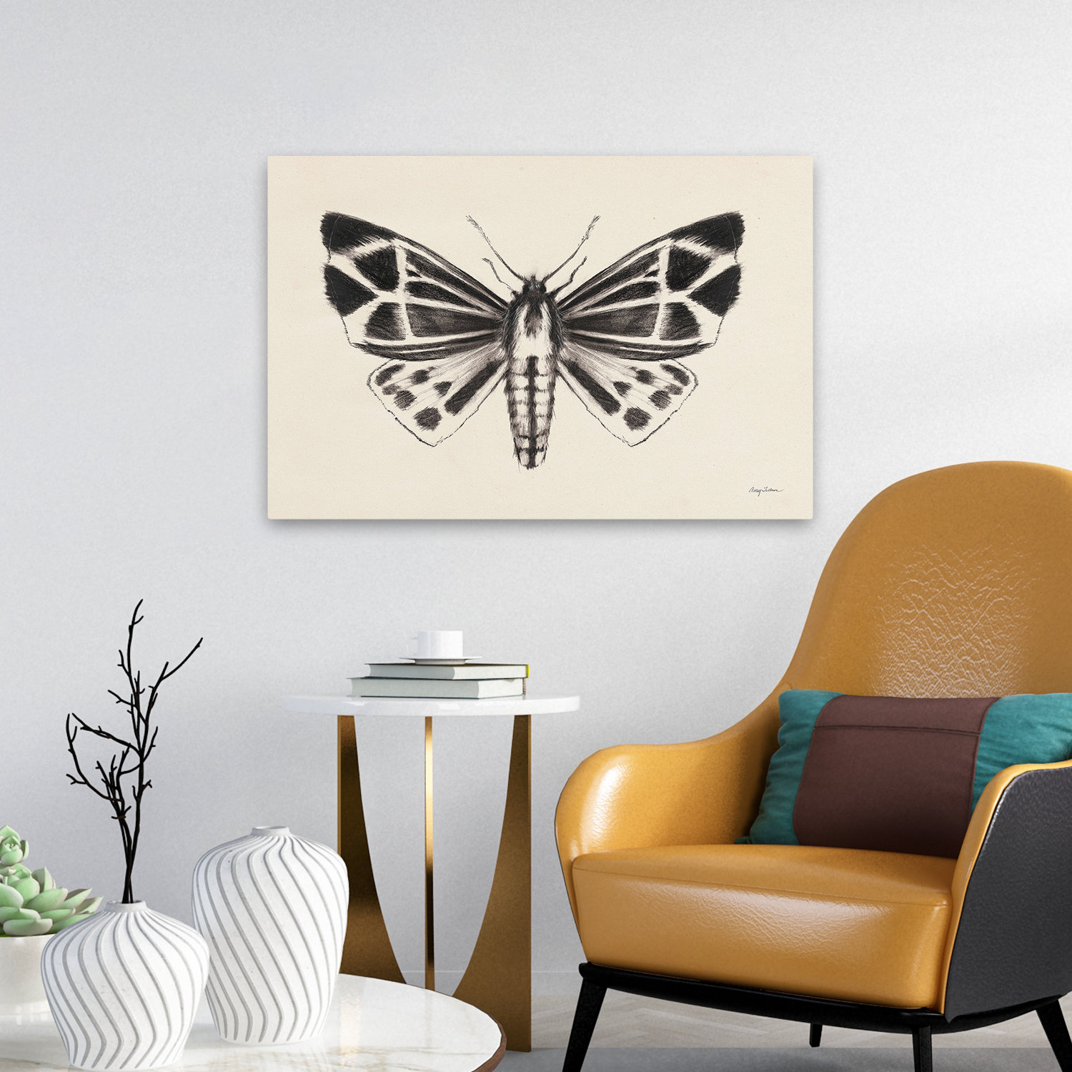 August Grove® Animals - Moth III | Wayfair