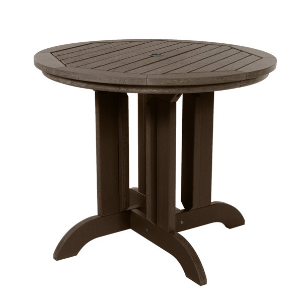 Rosecliff Heights Lara Round Outdoor Dining Table | Wayfair