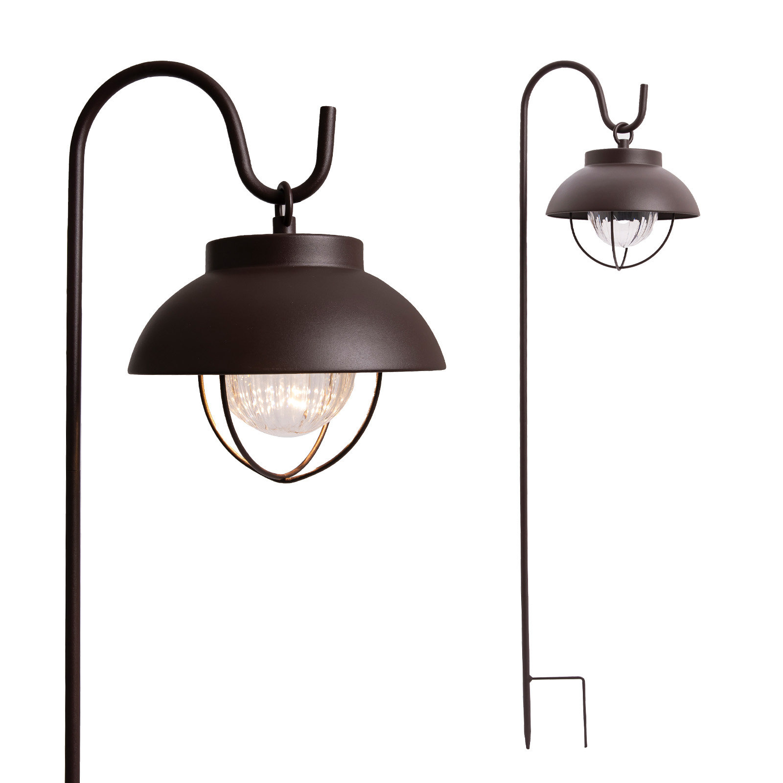 Home Zone Security 2-pack Garden Lantern With Rotating Effect - Wayfair ...