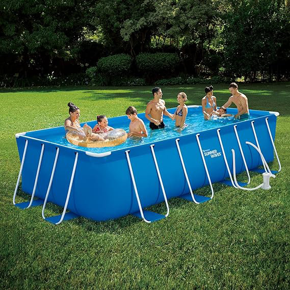 Dakota Fields 16 x 16 x 8 Resin Frame Set Pool | Wayfair.ie