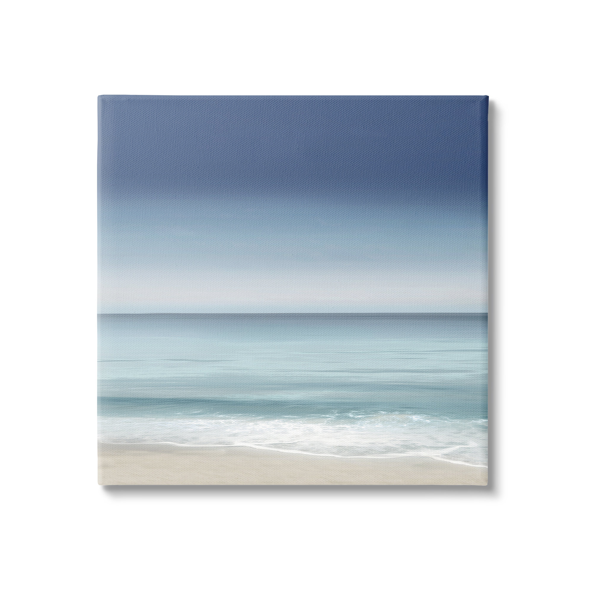 Stupell Industries Blue Coastal Gradient Sky Canvas Wall Art Design by ...