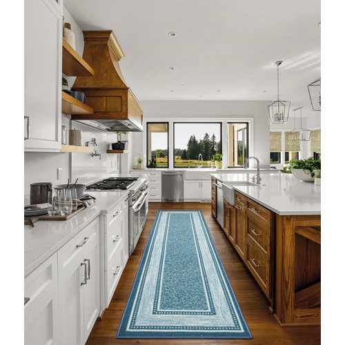 Wayfair | 8'-10' Runner Blue Hallway Runners You'll Love in 2024