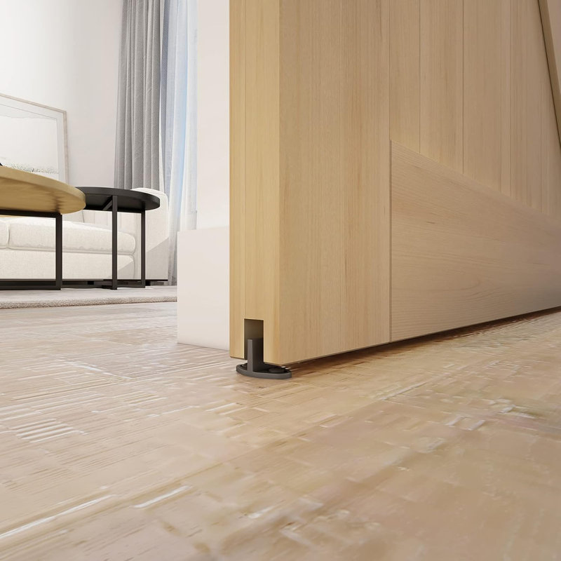 JUBEST Sliding Standard Single Track Barn Door Hardware Kit(Doors Not ...