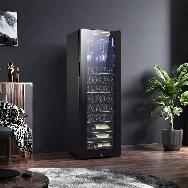 PPEDKS Wine cabinet Air-cooled wine cabinet Wine home - Wayfair Canada