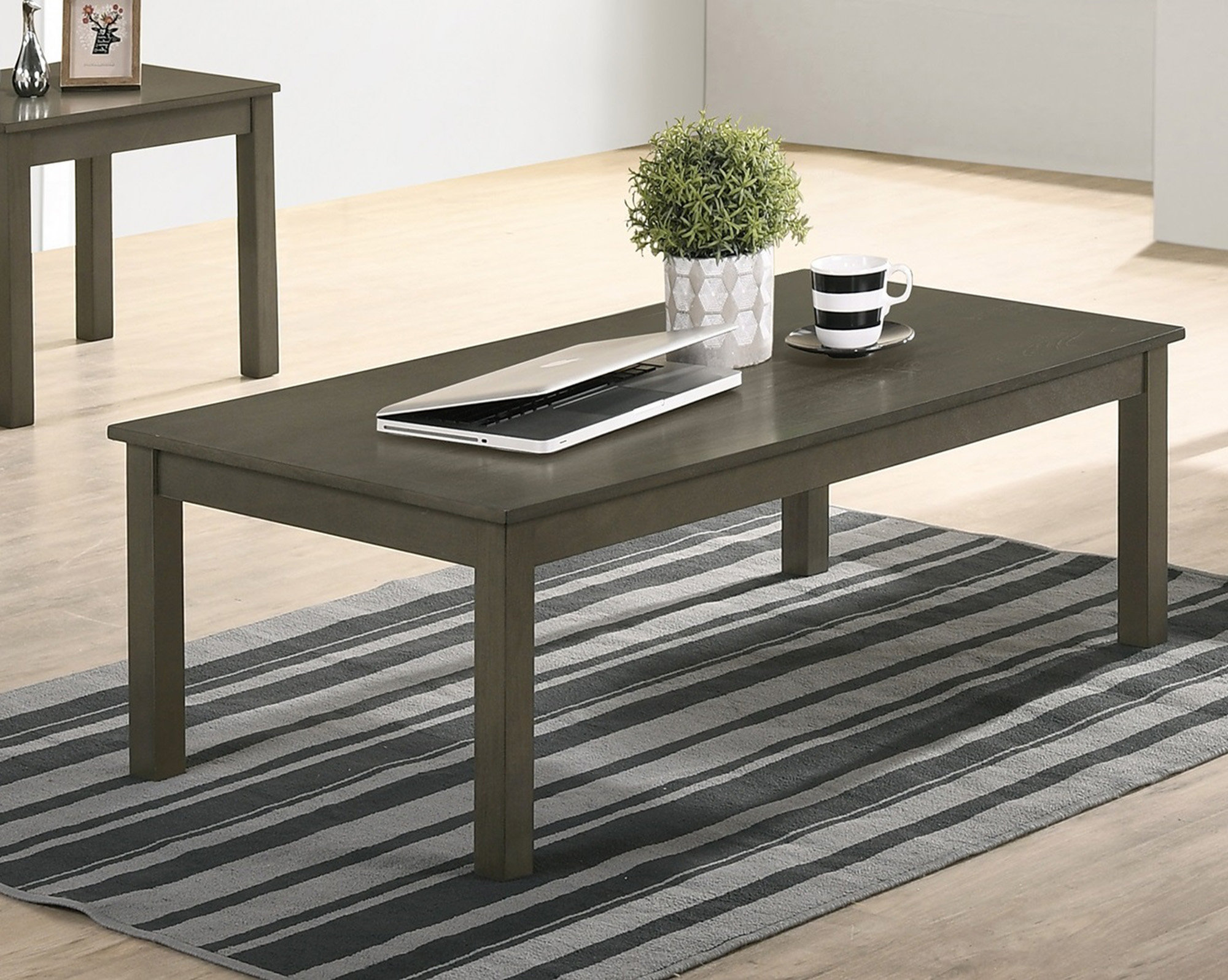 Corrigan Studio® 3Pc Coffee Table Set 1X Coffee Table And 2X End Tables ...