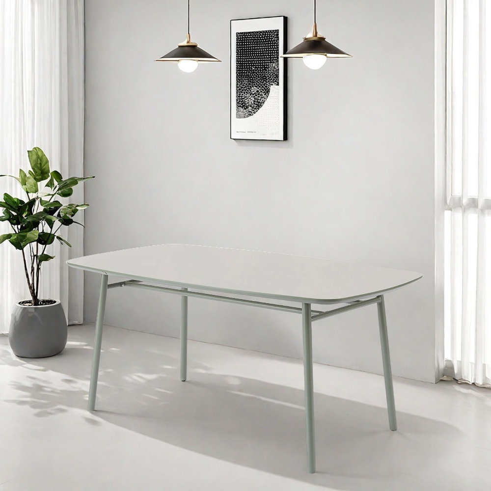 dujinlong home Simple Line Sense Technology Panel Dining Table | Wayfair