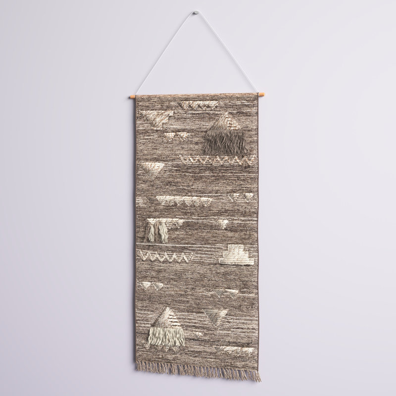 Mistana™ Cotton Wall Hanging with Rod Included & Reviews | Wayfair