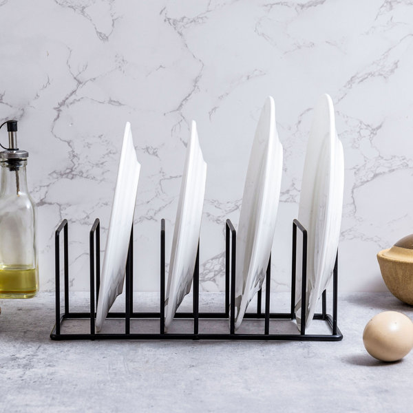 MyGift Metal 8 Slot Dish Drying Rack - Wayfair Canada